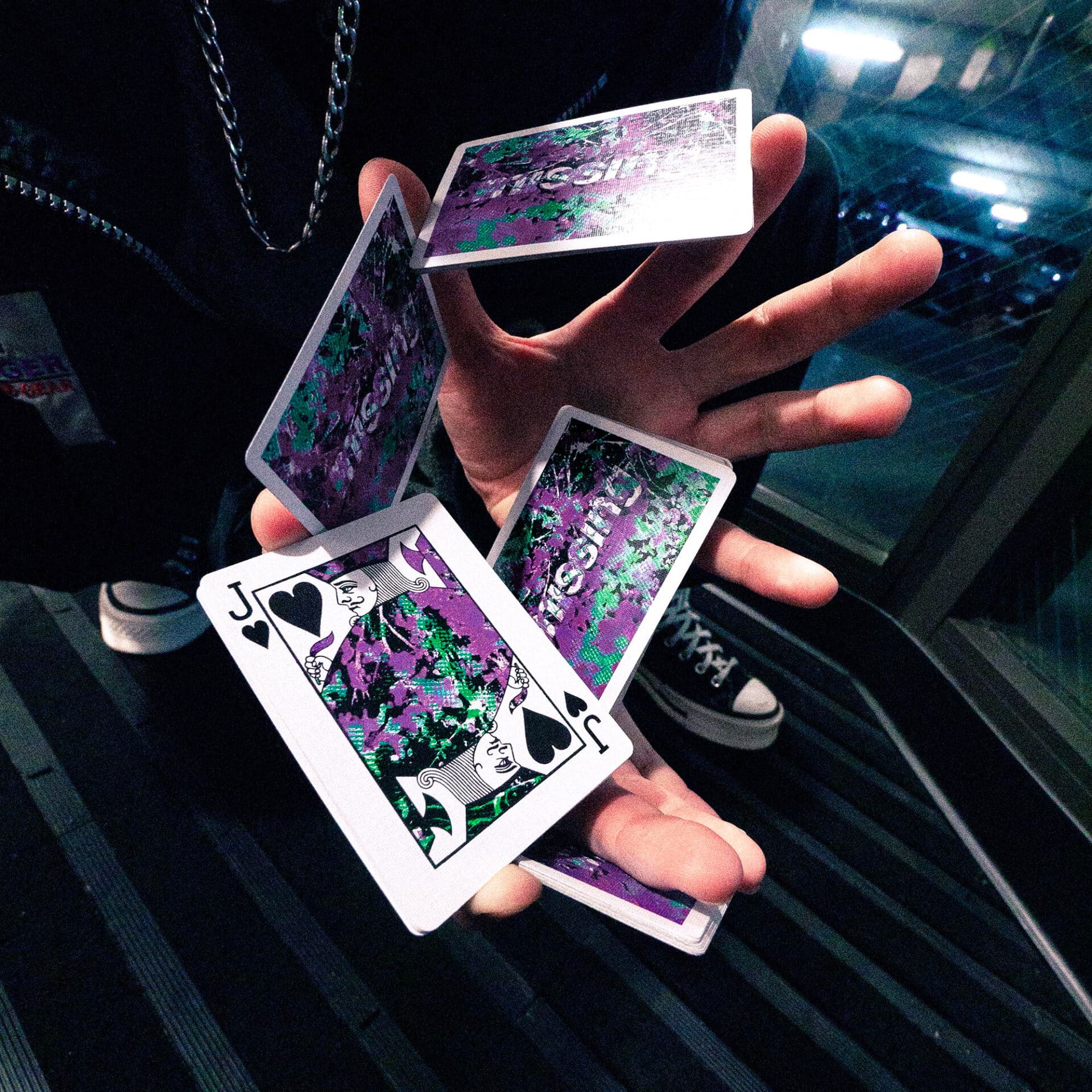 Databend (4) Four Playing Cards by Missing New York | X-Decks Playing Cards