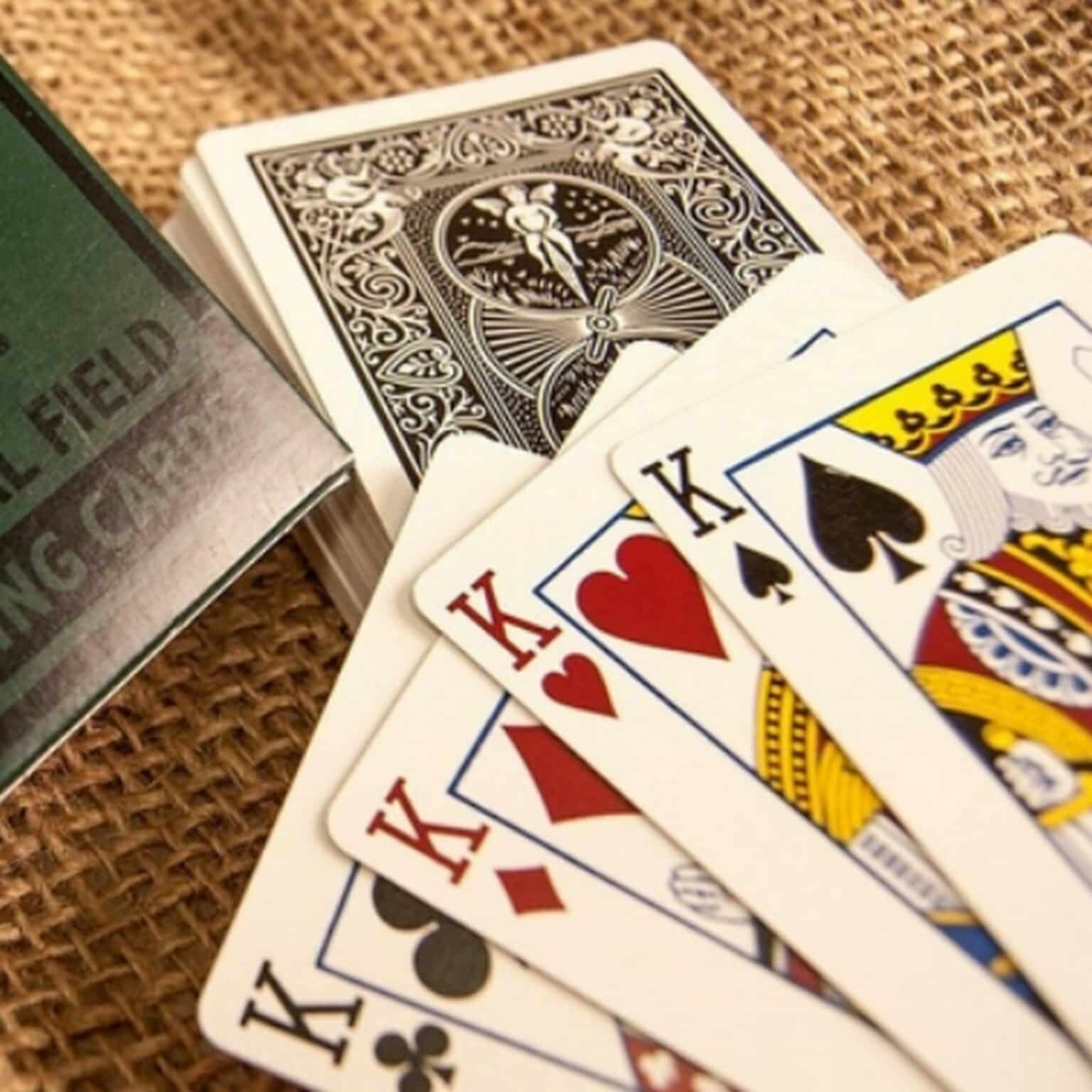 Bicycle Tactical Field (Jungle Green, Red Lens Playable) Playing Cards ...