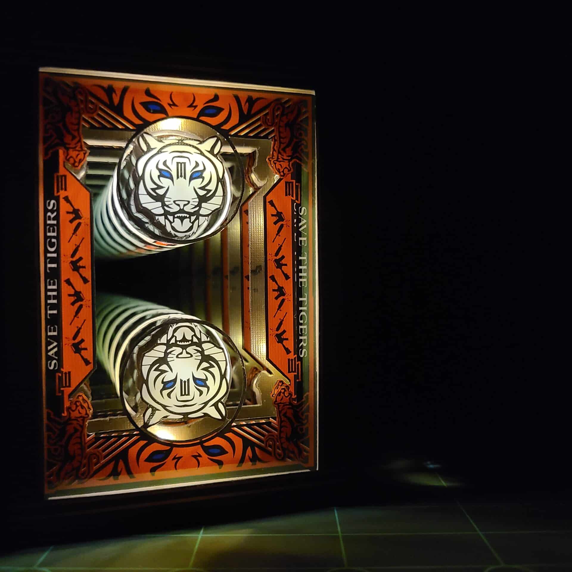 "Repopulate" Mantecore V3 Infinity Cut Playing Cards w/ LEDs by 3Decks Designs | X-Decks Playing ...