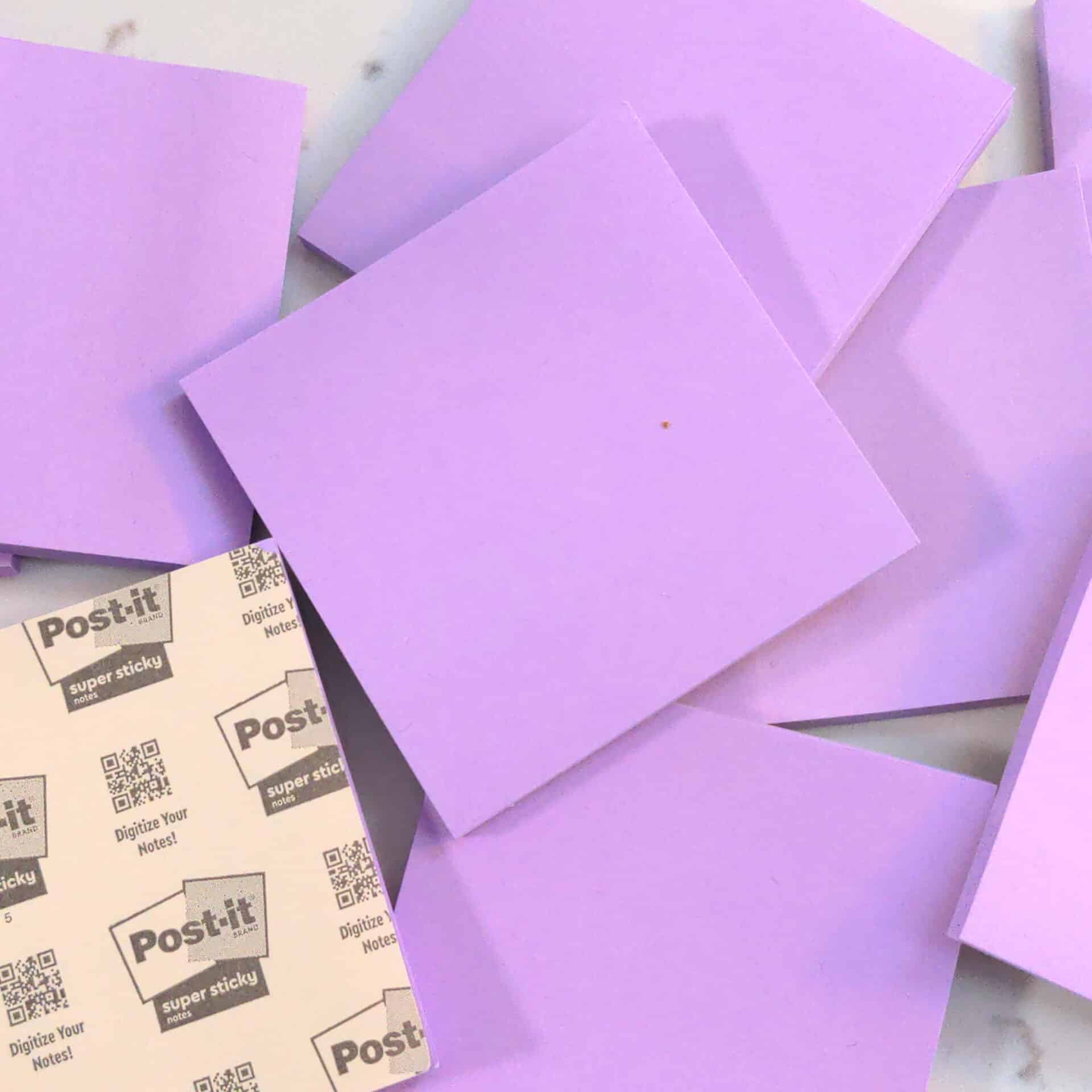 Psychic Pages Purple Post-It Svengali Mind Reading pad made by Liam ...