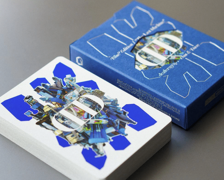 Smoke & Mirrors: (Blue) The Last Machine Playing Cards By Dan & Dave | X-Decks Playing Cards