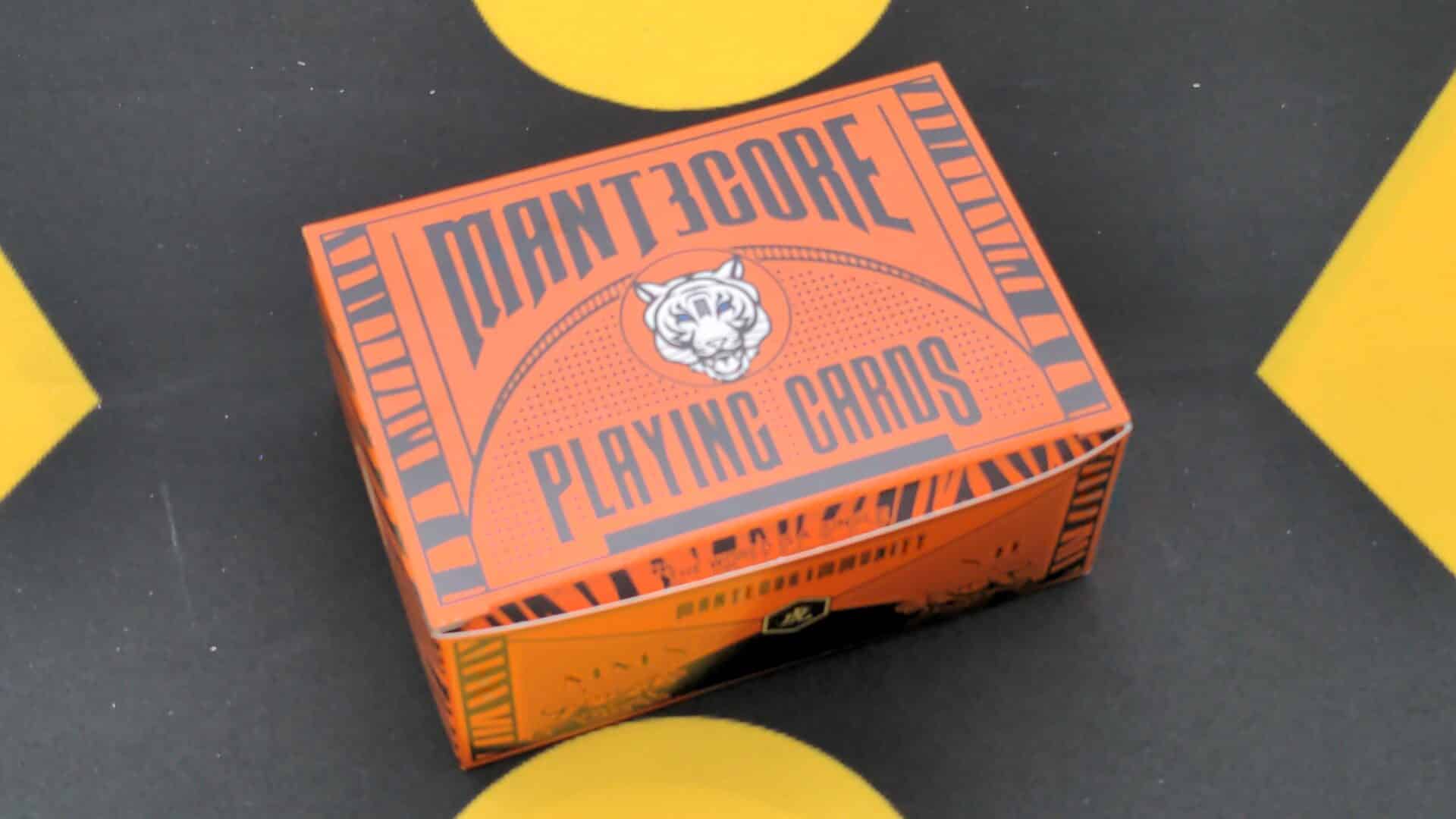 Mantecore V3 Playing Cards Half Brick Collector Box by Edo Huang (empty) | X-Decks Playing Cards