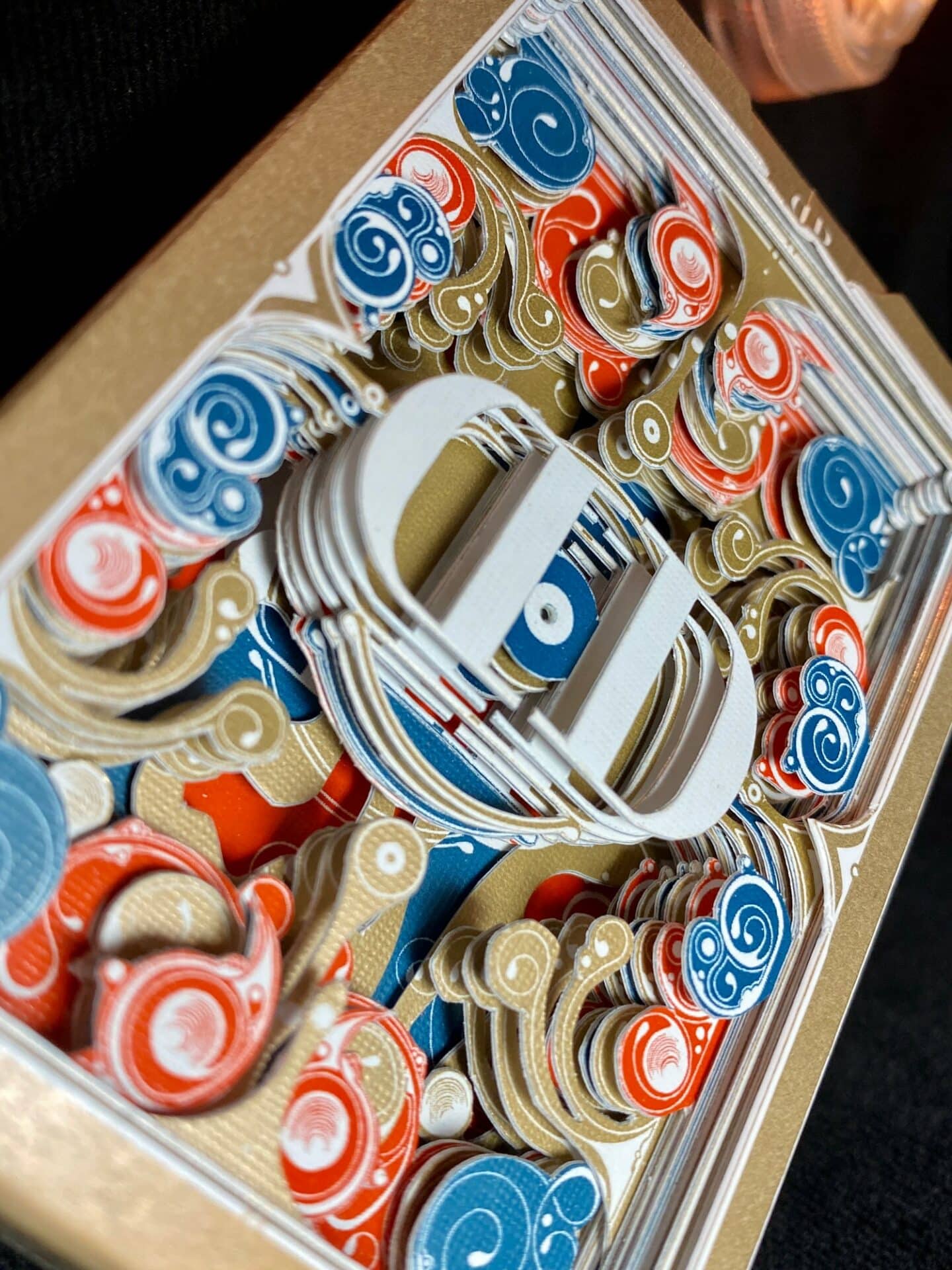 Dan & Dave Smoke & Mirrors V8 - Gold Logo carved playing cards by ...