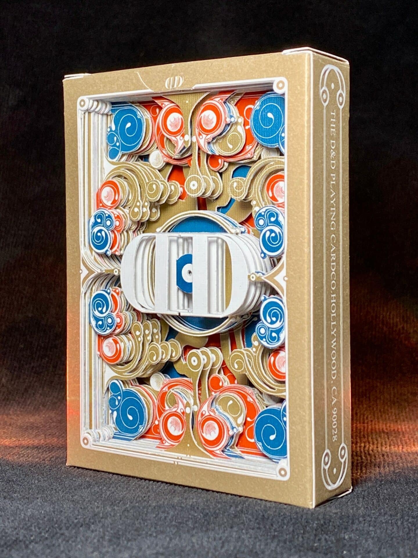 Dan & Dave Smoke & Mirrors V8 - Gold Logo carved playing cards by ...