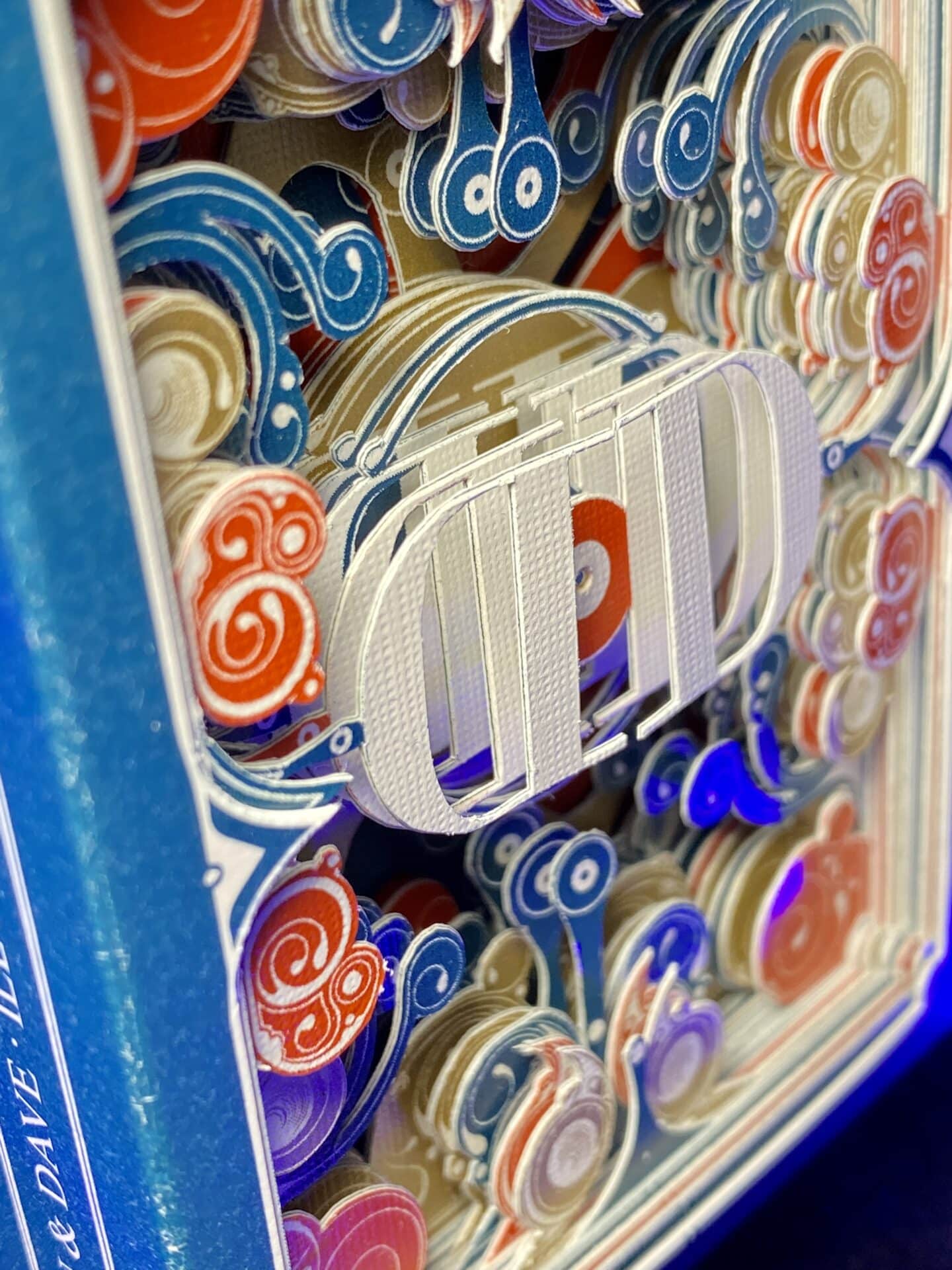 Dan & Dave Smoke & Mirrors V8 - Blue Logo carved playing cards by ...