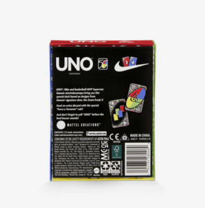 Nike Zoom Freak 3 UNO Card Game | X-Decks Playing Cards