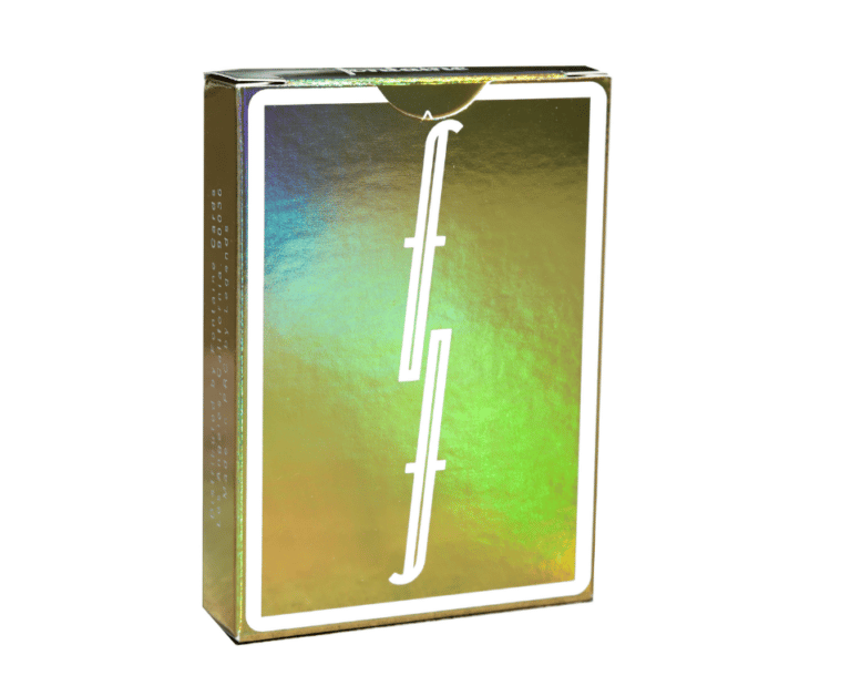 Fontaine Gold Holo Holographic Foil Playing Cards | X-Decks Playing Cards
