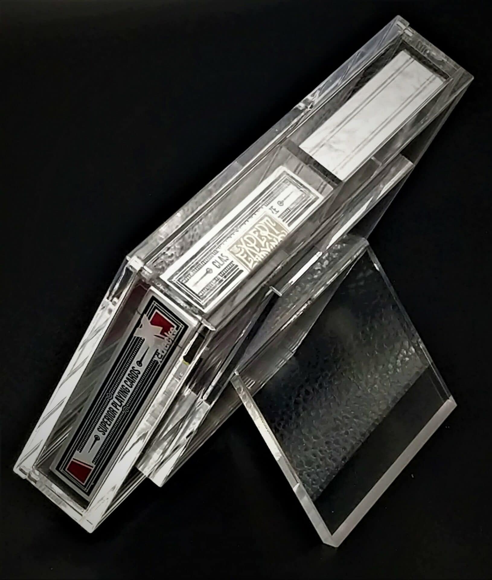 Cardware Archival UV Resistant Acrylic Poker Playing Card Display Case ...
