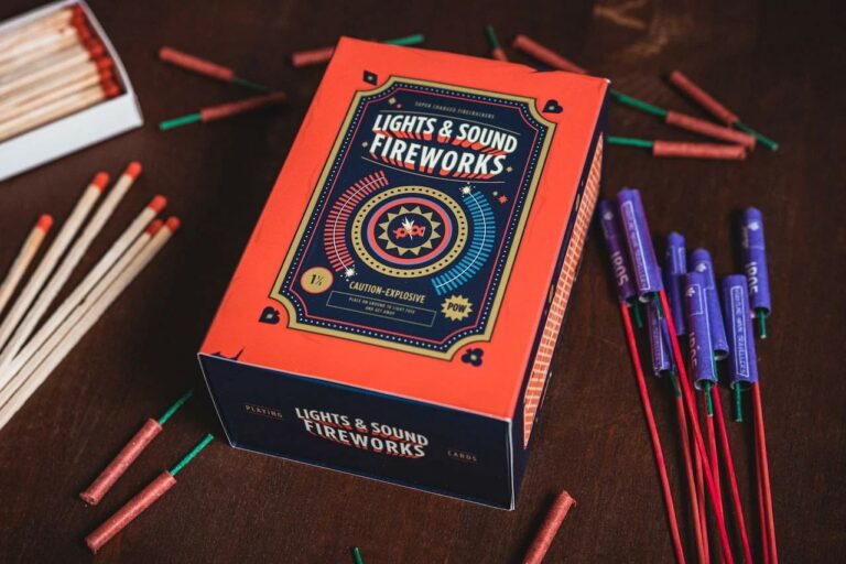 Fireworks Playing Cards by Riffle Shuffle x Tyler Pate | X-Decks ...