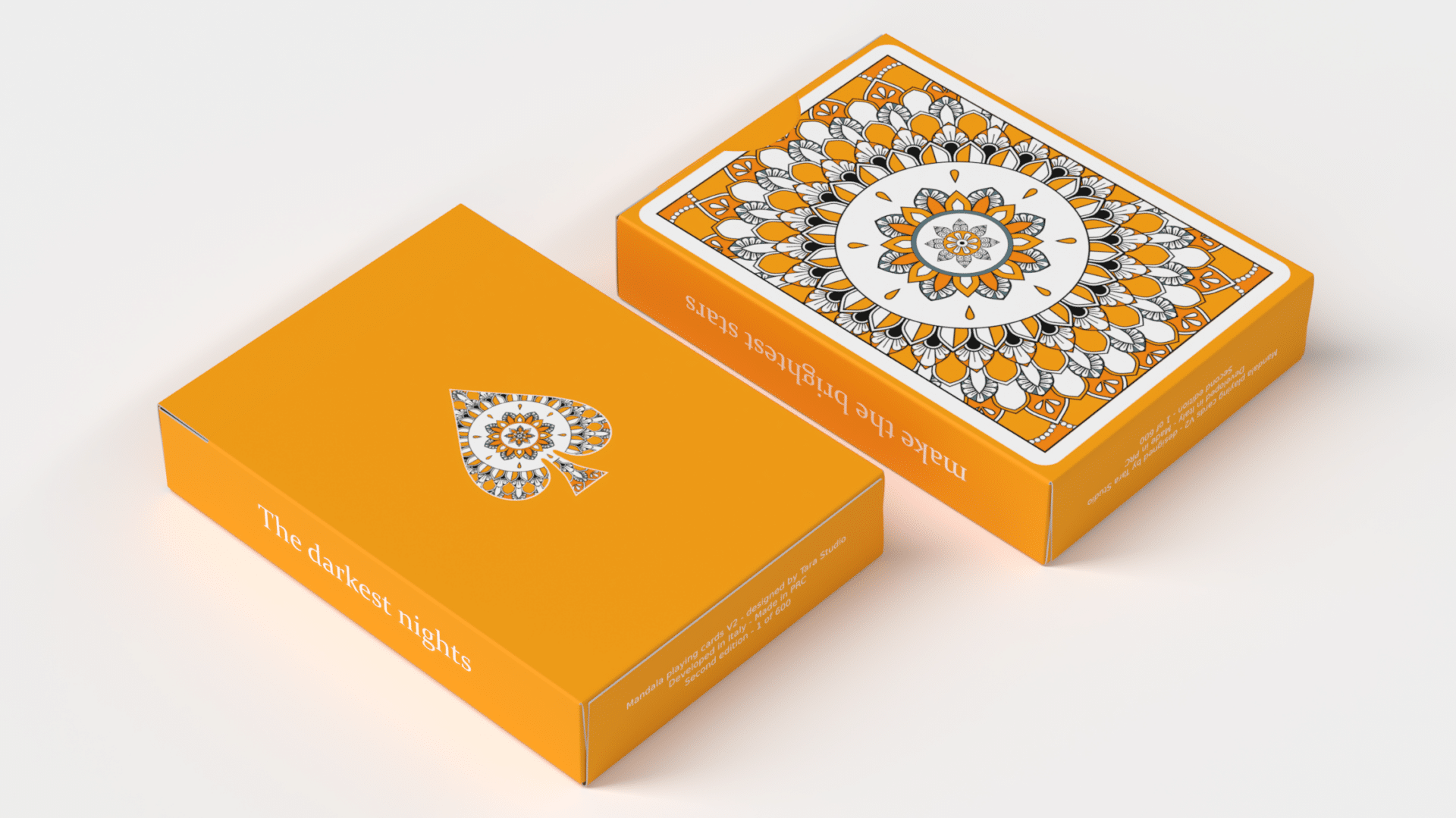 Mandala V2 Playing Cards by Tara Studio | X-Decks Playing Cards