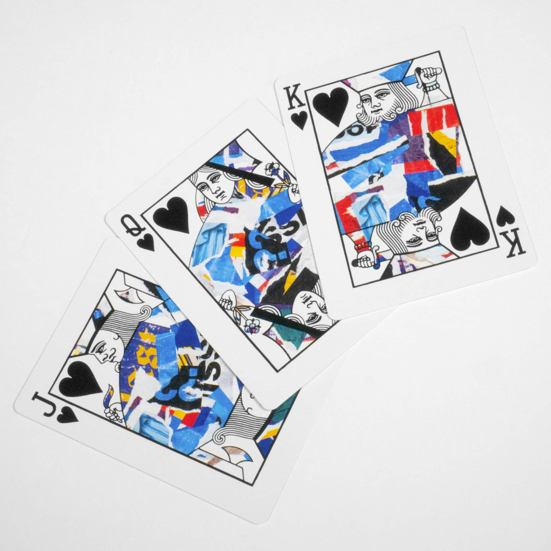 Collage Construction Playing Cards by Missing New York | X-Decks ...
