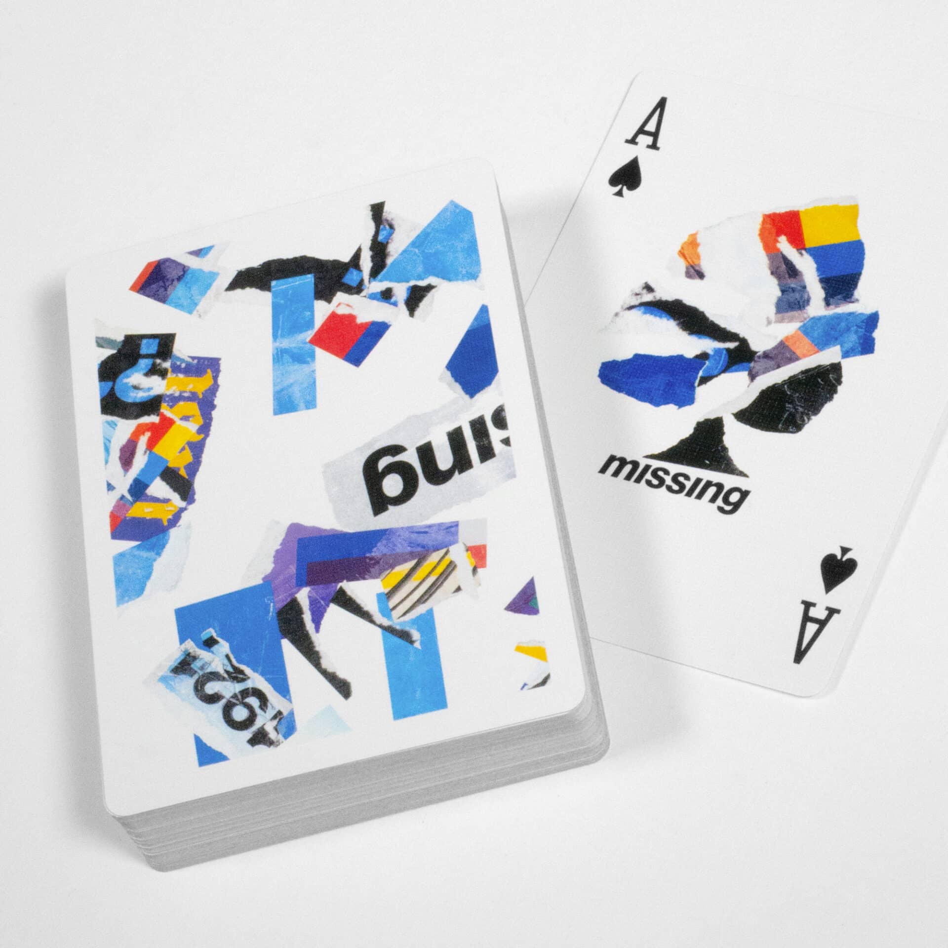 Collage Construction Playing Cards by Missing New York | X-Decks ...