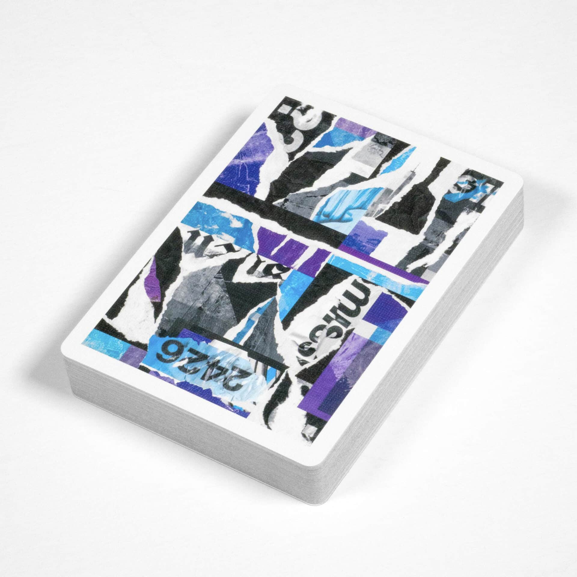 Collage Redux Playing Cards by Missing New York | X-Decks Playing Cards