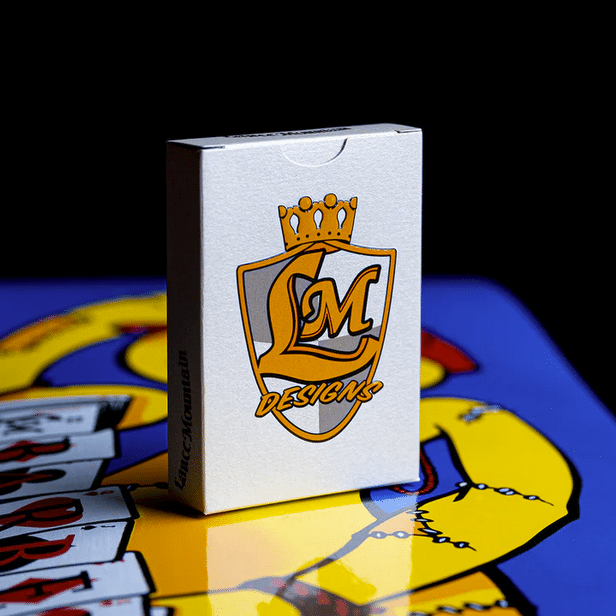 LANCE MOUNTAIN SILVER ANNIVERSARY DOUGHBOY PLAYING CARDS by Fulton | X-Decks Playing Cards