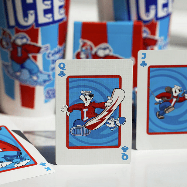 ICEE™ BEAR OFFICIAL PLAYING CARDS by Fulton | X-Decks Playing Cards