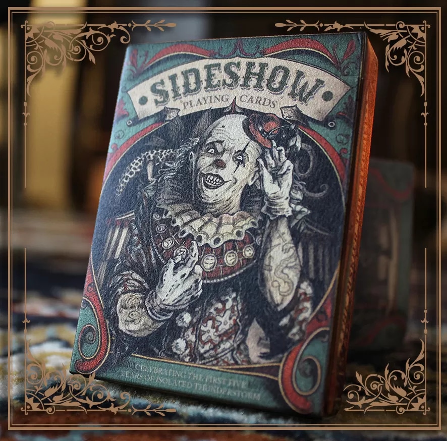 Circus Sideshow Playing Cards by Marianne Larsen | X-Decks Playing Cards