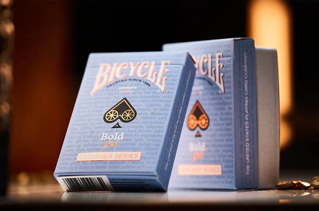 Designer Series: Bold Slab Playing Cards by Elettra Deganello | X-Decks ...