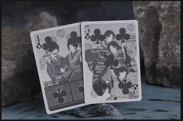 Urashima Tarou Playing Cards | BLACK ORIGAMI Edition by Room One | X ...