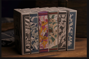 Urashima Tarou Playing Cards | BLUE ORIGAMI Edition by Room One | X ...