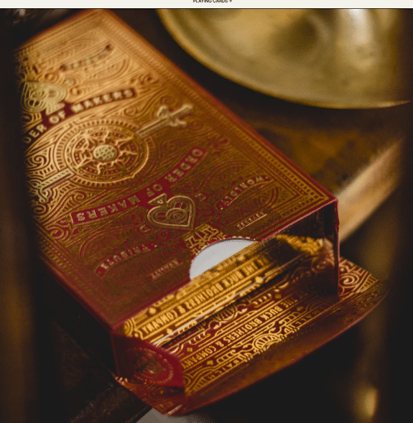 Makers, Private Reserve -Gilded Edition Playing Cards by Dan & Dave | X-Decks Playing Cards