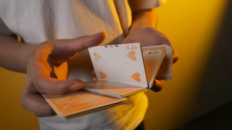 Flexible Peach Fuzz Playing Cards by TCC | X-Decks Playing Cards