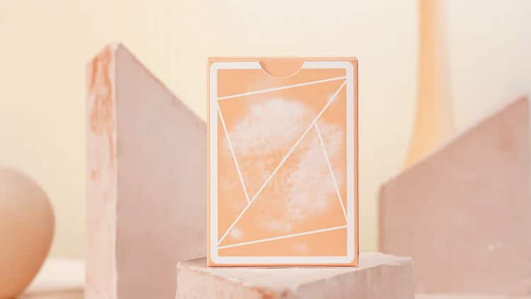 Flexible Peach Fuzz Playing Cards by TCC | X-Decks Playing Cards