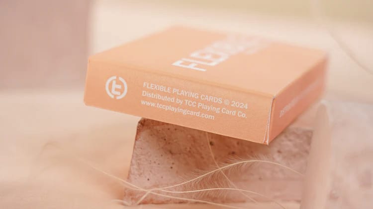 Flexible Peach Fuzz Playing Cards by TCC | X-Decks Playing Cards