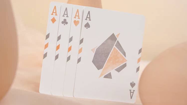 Flexible Peach Fuzz Playing Cards by TCC | X-Decks Playing Cards