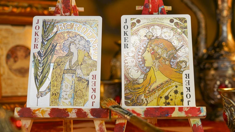 Mucha Playing Cards- Special Edition by TCC and 52 MUSÉE | X-Decks ...