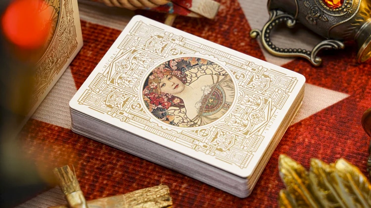 Mucha Playing Cards- Special Edition by TCC and 52 MUSÉE | X-Decks ...