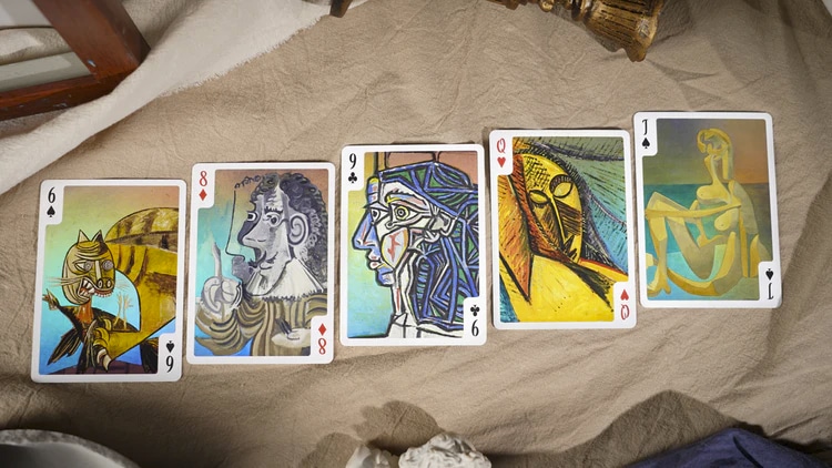 Picasso Playing Cards- Special Edition by TCC and 52 MUSÉE | X-Decks ...