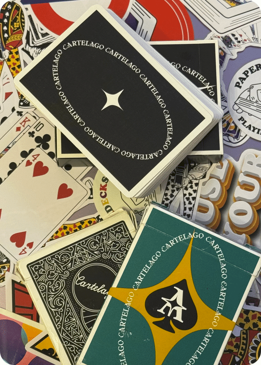 Cartelago Mirinos | BLACKOUT Playing Cards by Franco Pascali | X-Decks ...