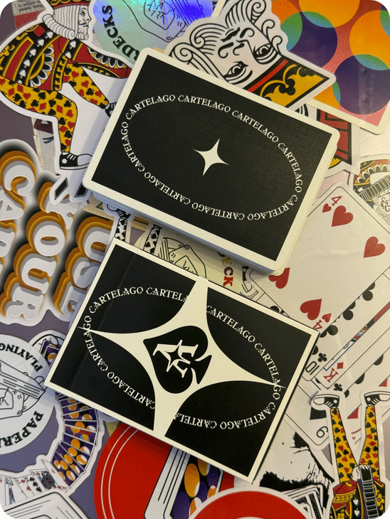 Cartelago Mirinos | BLACKOUT Playing Cards by Franco Pascali | X-Decks ...