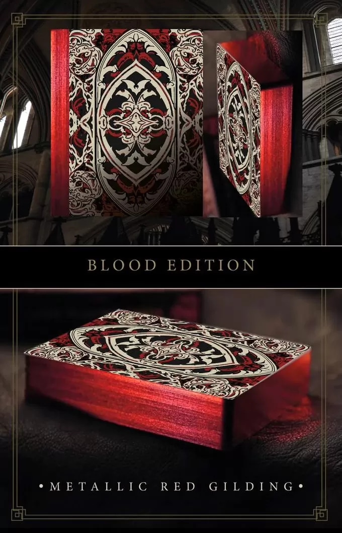 Dracula – Blood Playing Cards (red gilt-edged) by Nicolai Aaroe | X ...