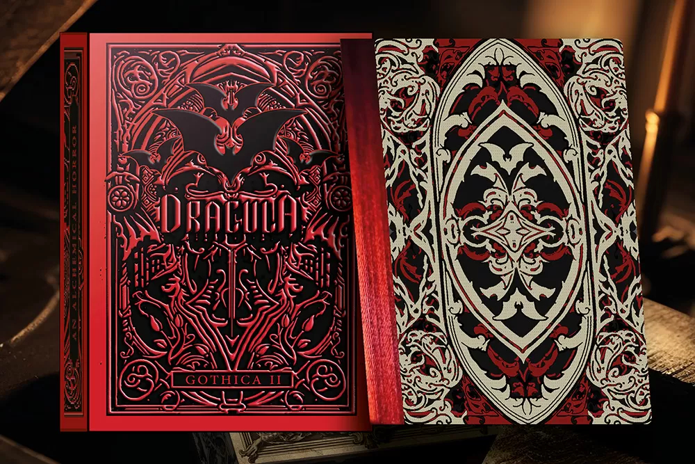 Dracula – Blood Playing Cards (red gilt-edged) by Nicolai Aaroe | X ...