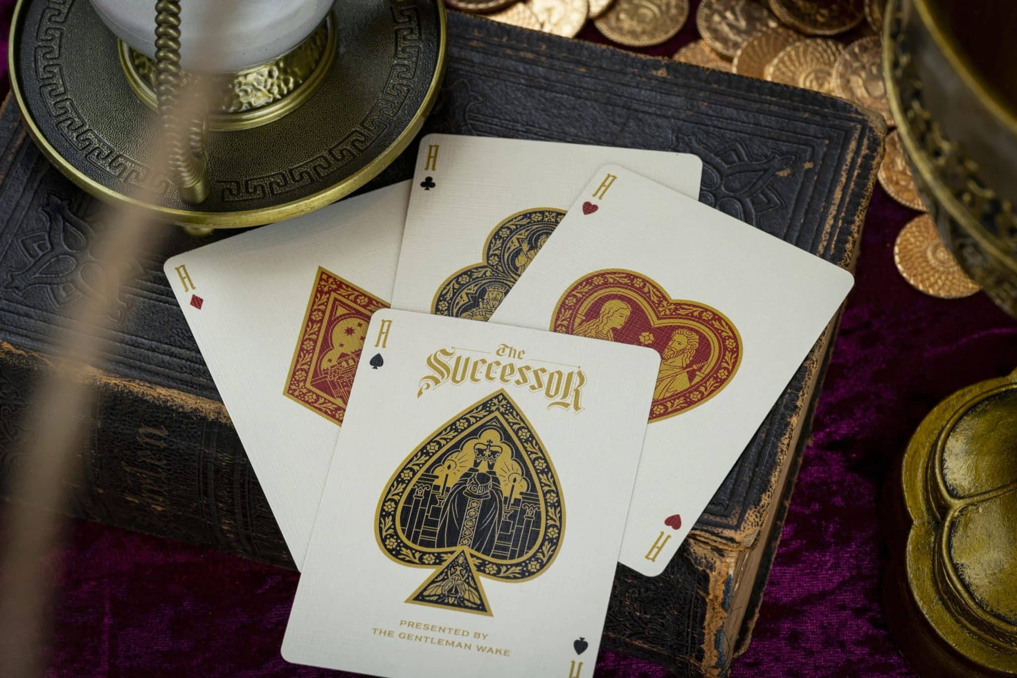 The Successor: Regal Red Edition Playing Cards by the Gentleman Wake ...