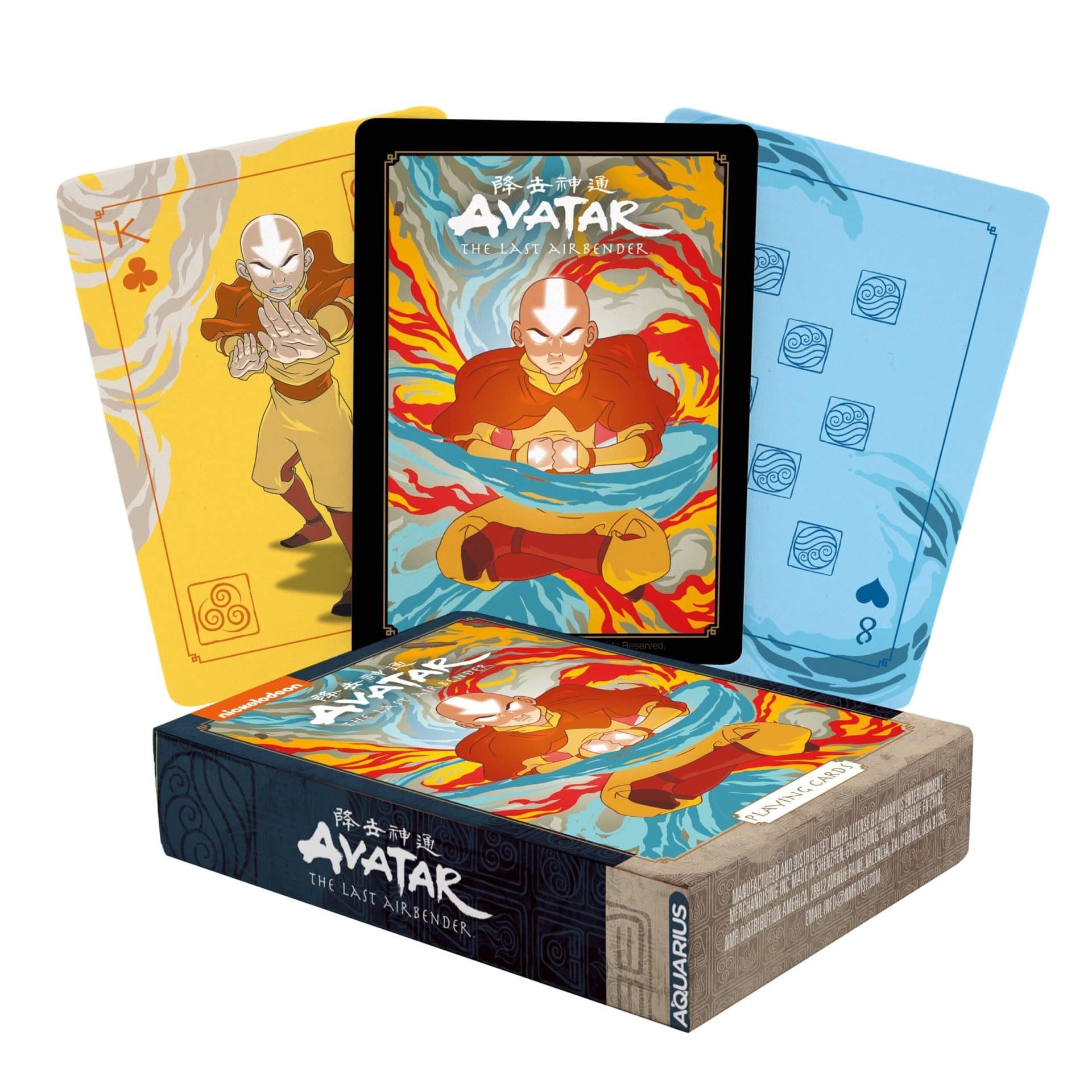 Avatar The Last Airbender Playing Cards by AQUARIUS | X-Decks Playing Cards