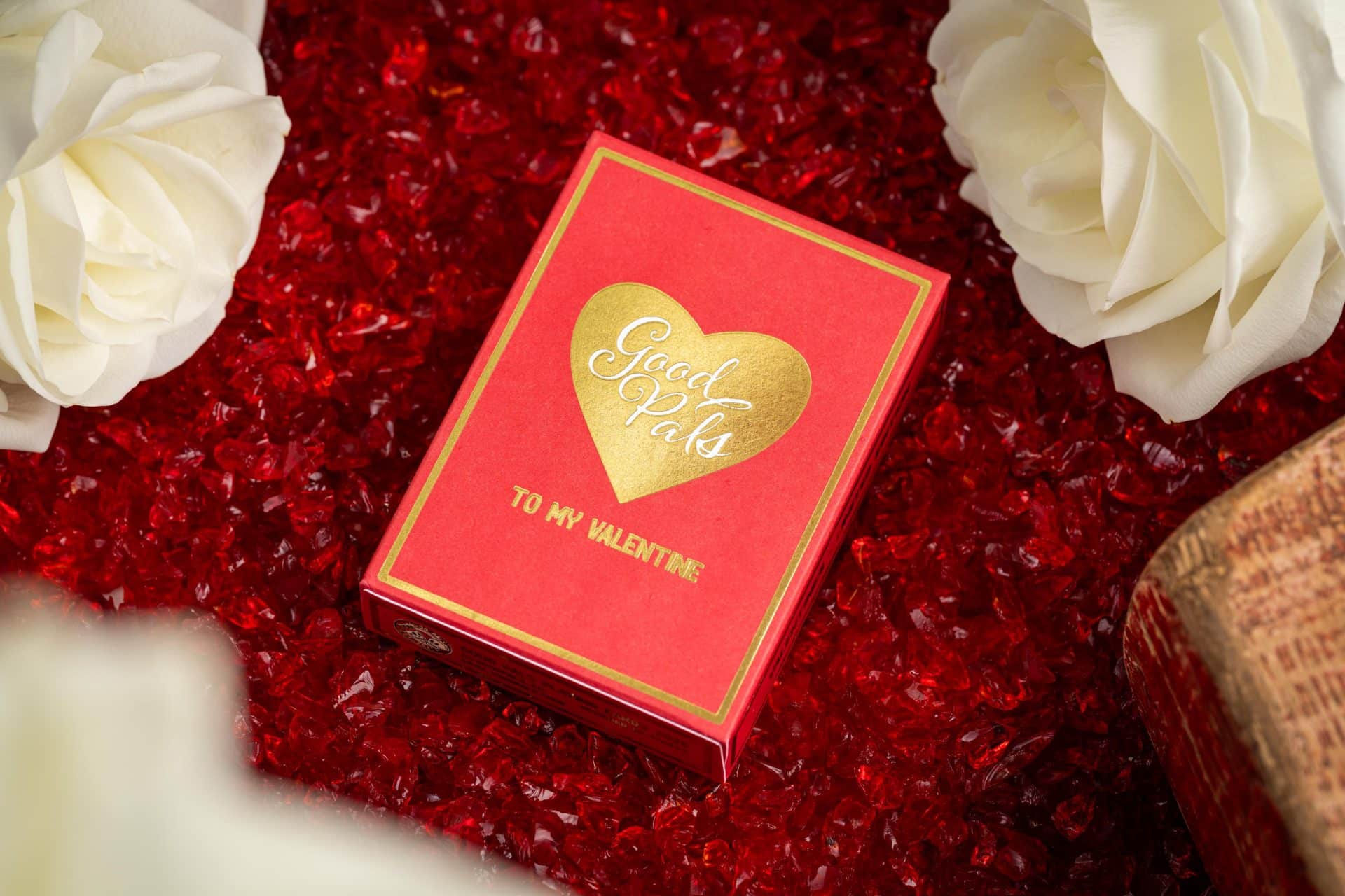 Good Pals Valentine's Red and Gold Playing Cards by Good Pals | X-Decks ...