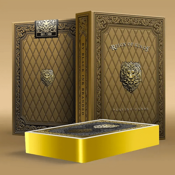 Reign of Kings Shadow Gilded Edition Playing Cards by Jody Eklund | X ...