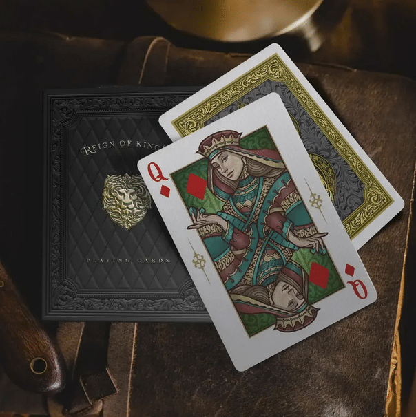 Reign of Kings Shadow Gilded Edition Playing Cards by Jody Eklund | X ...