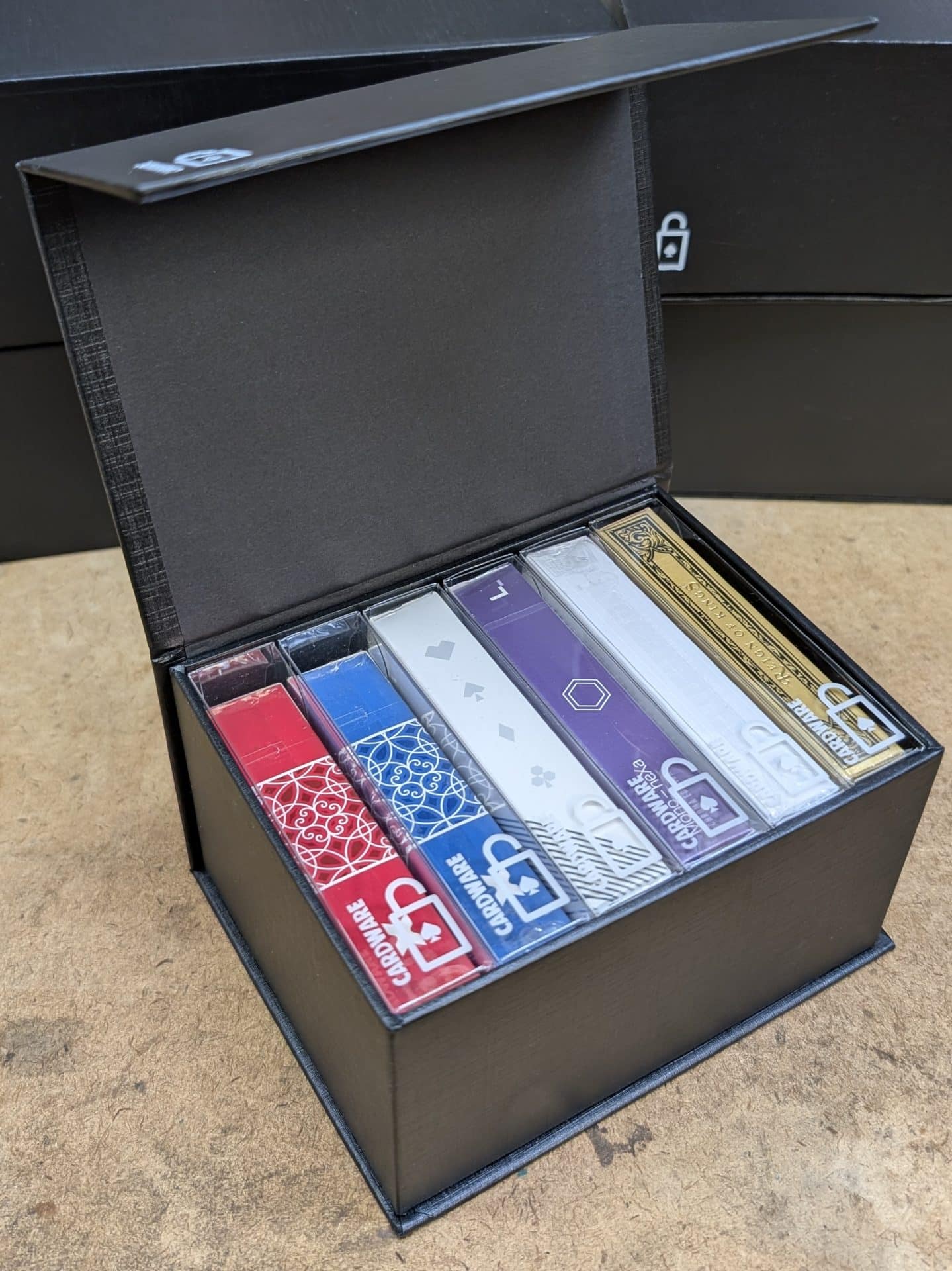 Cardware Card Collector Storage Travel Gift Box (6 Deck) V2 (Imperfect ...